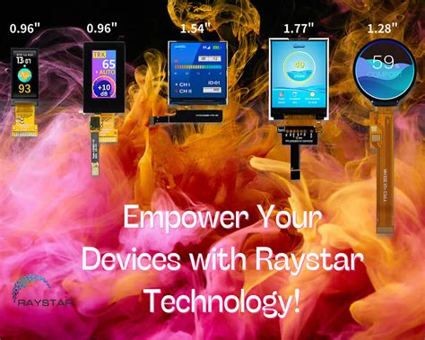 0 96 TFT Display With IPS LCD Tech Raystar 0 96 TFT LCD