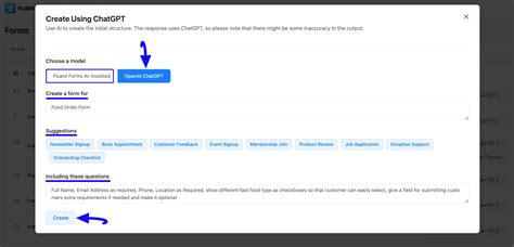 How To Create A Form With Openai Chatgpt Fluent Forms