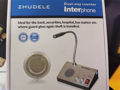 Dual Way Counter Interphone Audio Microphones On Carousell