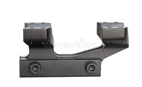 Scope Mount Base Stock Photo Image Of Black Metal 103921972
