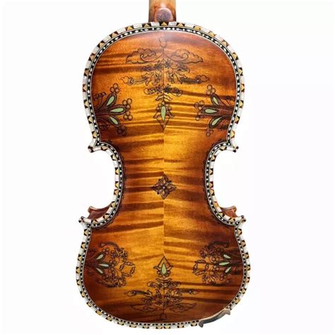 Hand Made Old Type Hardanger Fiddle 4 String Violin 4 4 Resonant Loud