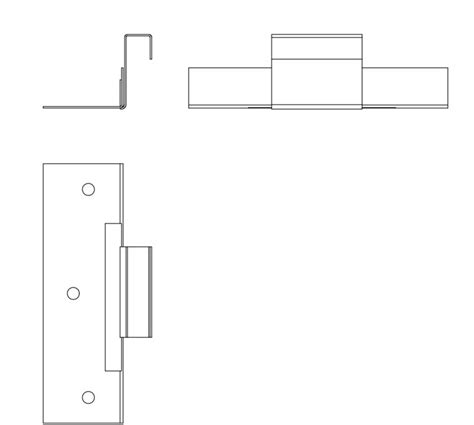 Планката за фалцова ламарина Alex Ek