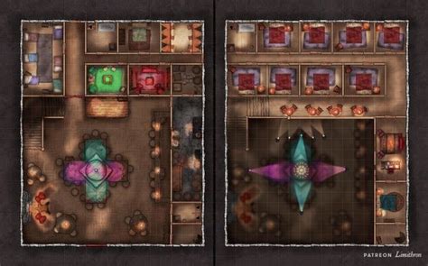 The Treasured Chest House Of Burlesque And Brothel 40x35 Limithron