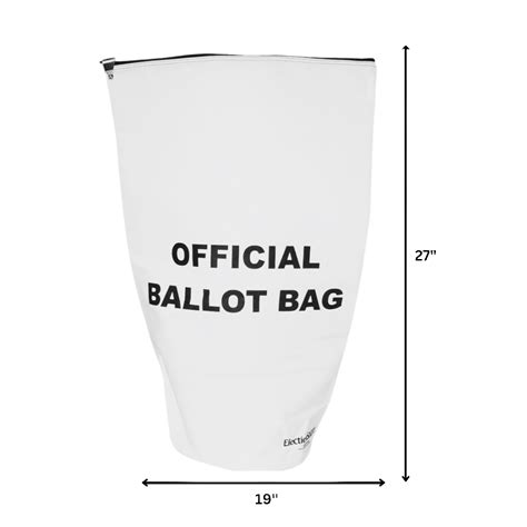 Ballot Bags And Boxes Electionsource