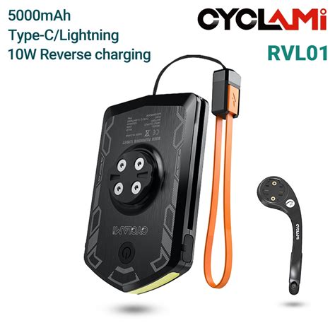 Cyclami Bicycle Light 5000mah Daytime Headlight Ultralight Cycling