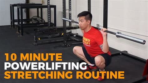 Powerlifting Simple 10 Minute Stretching And Flexibility Routine Youtube