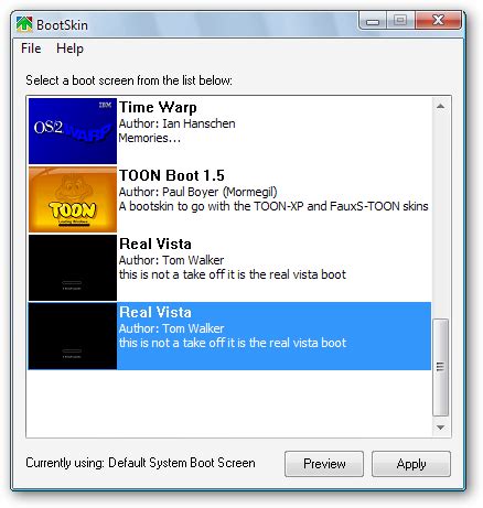 Change Windows Vista Boot Animation Bettervegalo