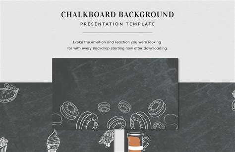Chalkboard Background Presentation In JPEG PNG SVG EPS PDF PowerPoint Illustrator Google