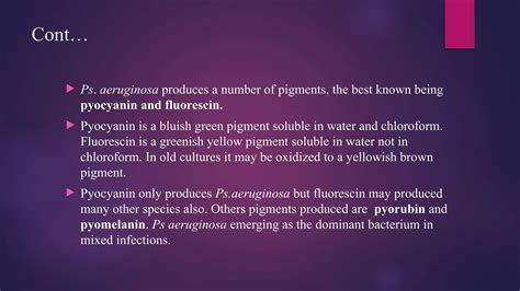 Pseudomonas Aeruginosa Original Pptx Pptx Ppt
