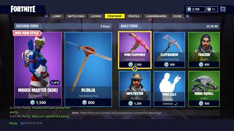 New Shop Items R Fortnitebr