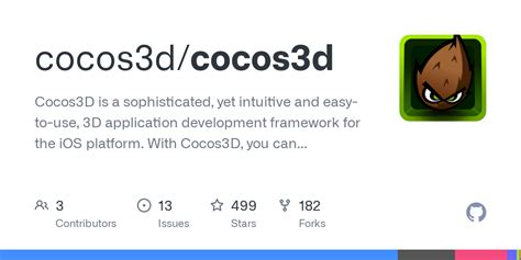 Github Cocos3dcocos3d Cocos3d Is A Sophisticated Yet Intuitive And