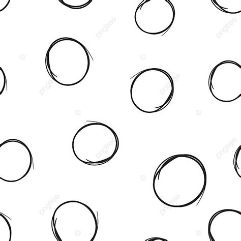 Scribbled Circle Pattern For Business Concept Pen Ballpoint Background Vector Pen Ballpoint