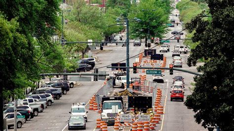 Columbia Sc Five Points Road Work Underway Some Oppose The State