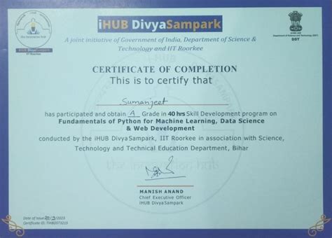 Sumanjeet On Linkedin Python Machinelearning Datascience