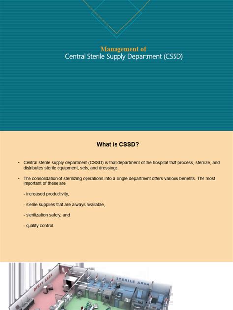 Cssd Pdf Sterilization Microbiology Washing Machine