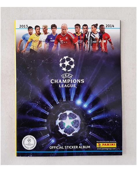 Panini Uefa Champions League 2013 2014 Sticker Album