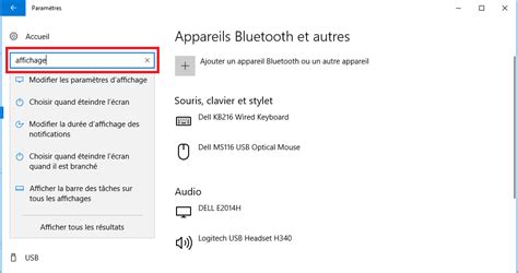 Comment trouver rapidement un paramètre dans l application Paramètres de Windows
