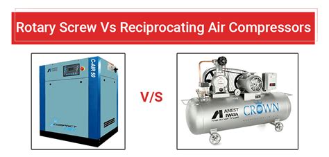 Guide to Rotary Screw Vs Reciprocating Air Compressors