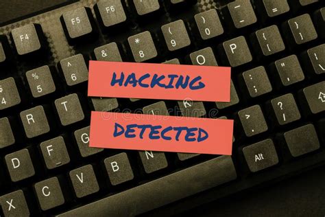 writing displaying text hacking detected concept meaning activities