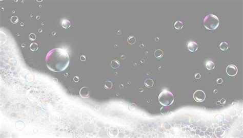 فایل لایه باز تکسچر کف و حباب صابون فری پیک ایرانی پیک فری وکتور