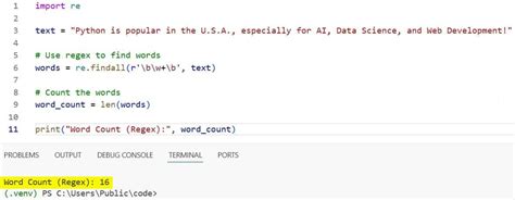 Count Words In A String Or File Using Python