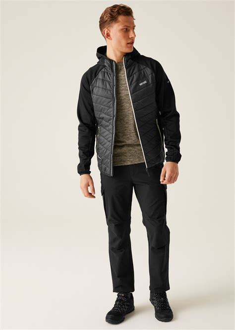 Regatta Ash Black Andreson Viii Hybrid Jacket Matalan