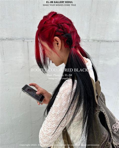 홍대미용실 양리헤어 엘즘 El Jm 탈색 디자인염색 뿌리탈색 레이어드컷 허쉬컷 홍대염색 홍대탈색 테일컷 단발에도 유니크함을 Eljmgallery 가벼운 질감의
