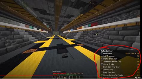 How Do I Get Litematica Material List In The Bottom Right Of Screen