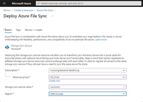 Azure File Sync Icewolf Blog
