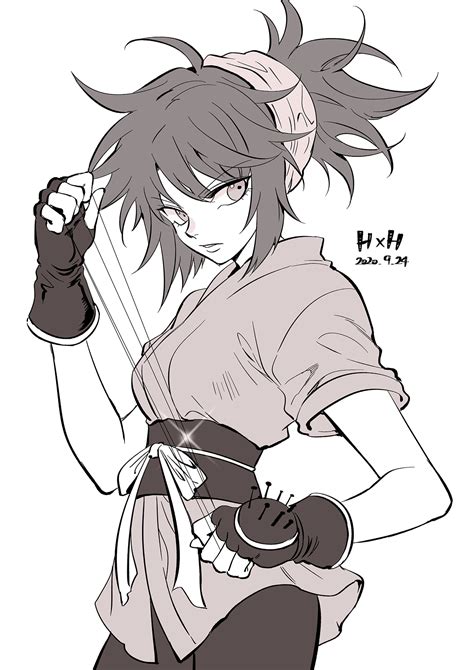 Machi Komacine Hunter X Hunter Drawn By Baebaebae Danbooru