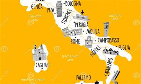 Explore Map Of Italy Landmarks Guide With Tips