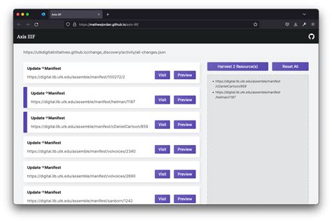 github mathewjordan axis iiif an experimental ui for interacting