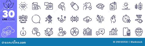 Reject Freezing Timer And Global Engineering Line Icons Pack For Web App Vector Stock Vector