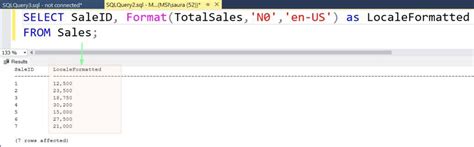 Format Number with Commas in SQL Server - SQL Server Guides