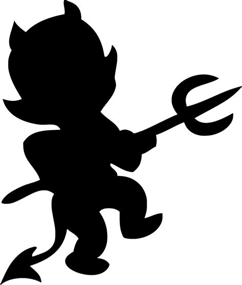 Svg Démon Satan Religion Image Et Icône Svg Gratuite Svg Silh