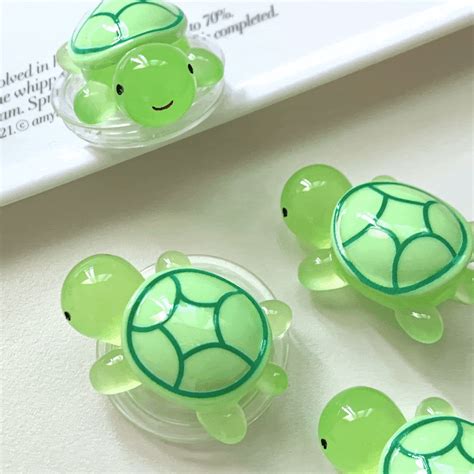 [당일출고💚] 꼬북🐢귀여운 야광 거북이 부기톡 아크릴 그립 스마트톡 맥세이프 행운 에이블리