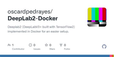 GitHub Oscardpedrayes DeepLab Docker Deeplab DeepLabV Built With TensorFlow