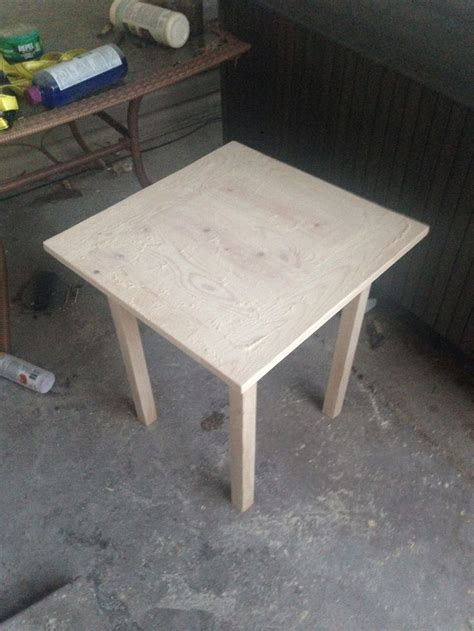 end table work in progress
