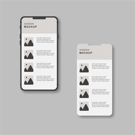 Smartphone And Ui User Interface Design For Mobile Apps Vector