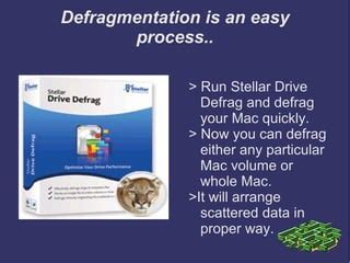 Mac Defragmentation Myths Facts PPT
