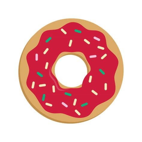 Raspberry Doughnut Illustrations Royalty Free Vector Graphics And Clip