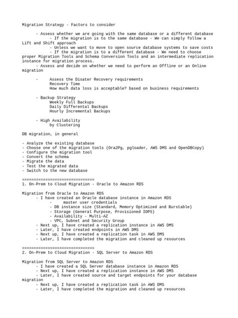 Database Migrations Pdf Postgre Sql Databases