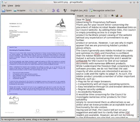 Easy OCR On GNU Linux With GImageReader Sam Tuke S Blog