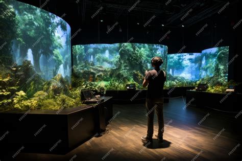 Premium Photo Augmented Reality Gaming Experience Generative Ai