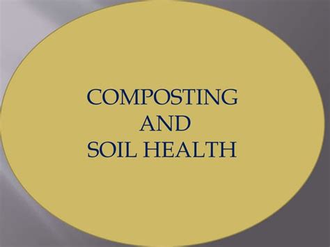 Composting And Soil Health Stingpptx