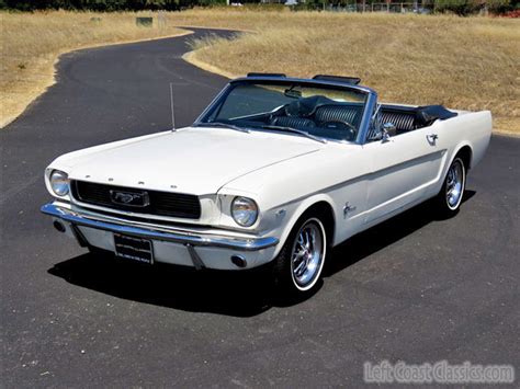 1960s Mustang Convertible 1966 Ford Mustang Restored Convertible