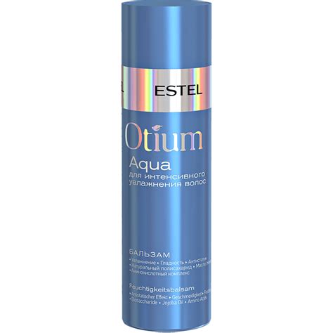 Balsam pentru hidratare intensă ESTEL OTIUM AQUA, 200 ml | Estel Moldova