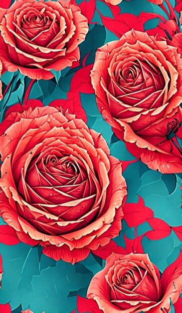 Premium Ai Image A Seamless Pattern 3d Render Abstract Background Ai Generated