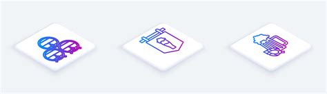 스톱콕과 랙에 아이소메트릭 라인 나무 배럴을 설정 맥주 한 잔과 맥주와 홉의 유리 스트리트 간판 흰색 정사각형 버튼 벡터 0명에 대한 스톡 벡터 아트 및 기타 이미지