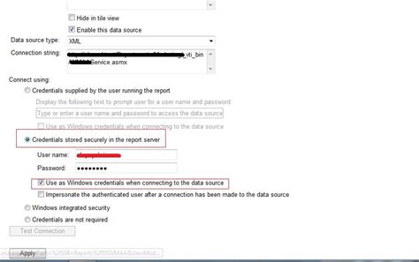 Sharepoint List Data Source Giving 401 Unauthorized Error
